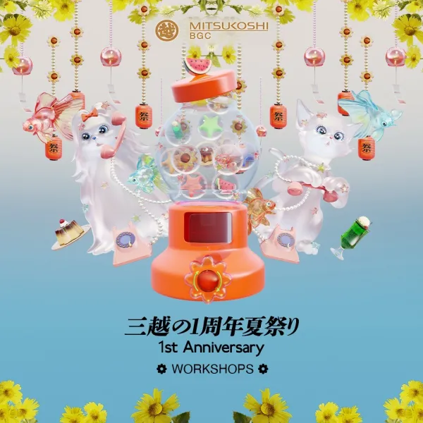 MITSUKOSHI BGC 1st Anniversary Workshops | The Beat Manila