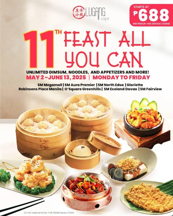 Lugang Café’s FEAST ALL YOU CAN Promo | The Beat Manila