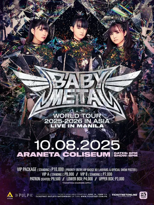 Babymetal World Tour 2025-2026 in Asia… | The Beat Manila