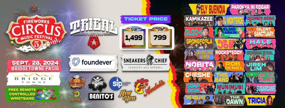 LIST: Must-See Concerts in Manila on Sept. 26-Oct. 2, 2024