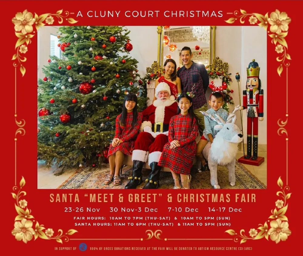 Meet & Greet Santa Claus at These Spots in Singapore 2023