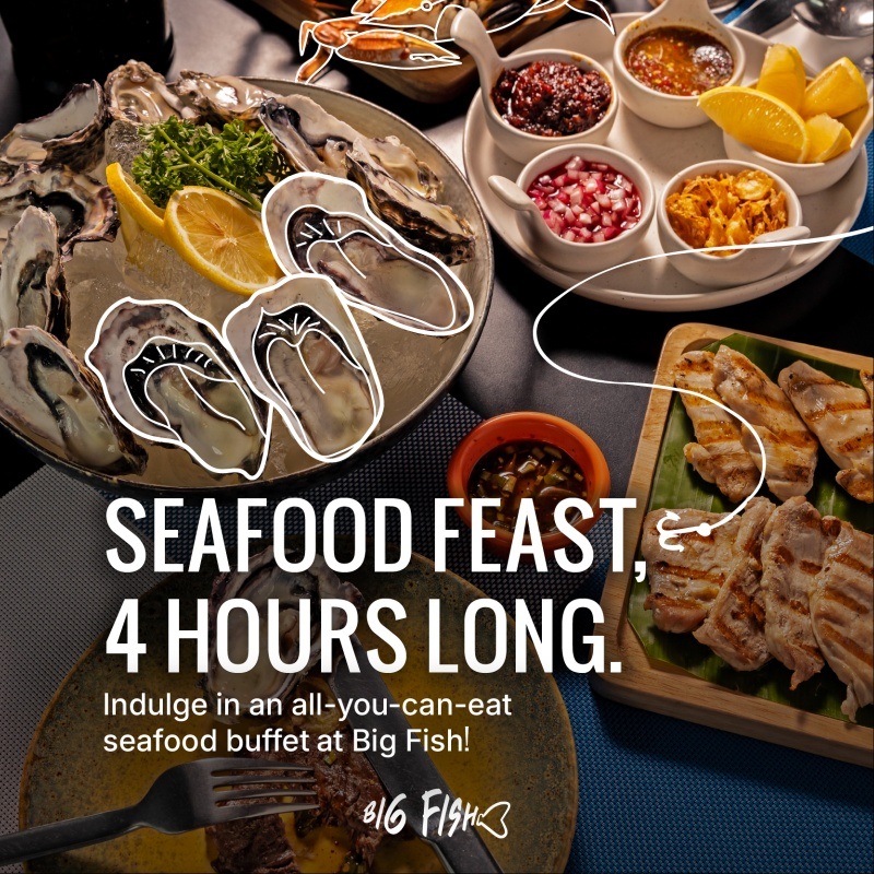 Big Fish 4-Hour Seafood Buffet Dinner | The Beat Bangkok