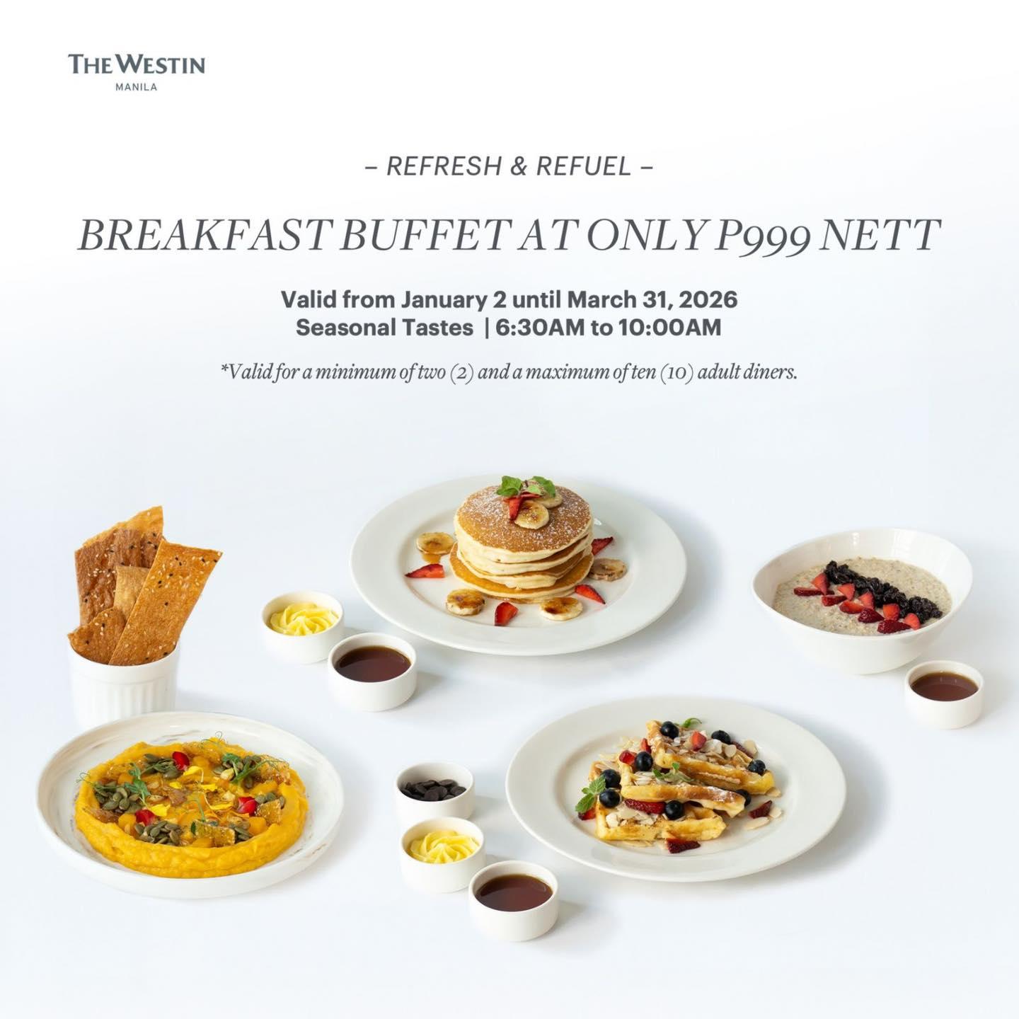 The Westin Manila Eat Well Breakfast… | The Beat Manila