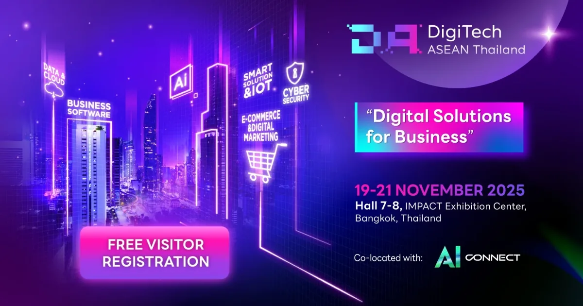 DigiTech ASEAN Thailand & AI Connect 2025 | The Beat Bangkok