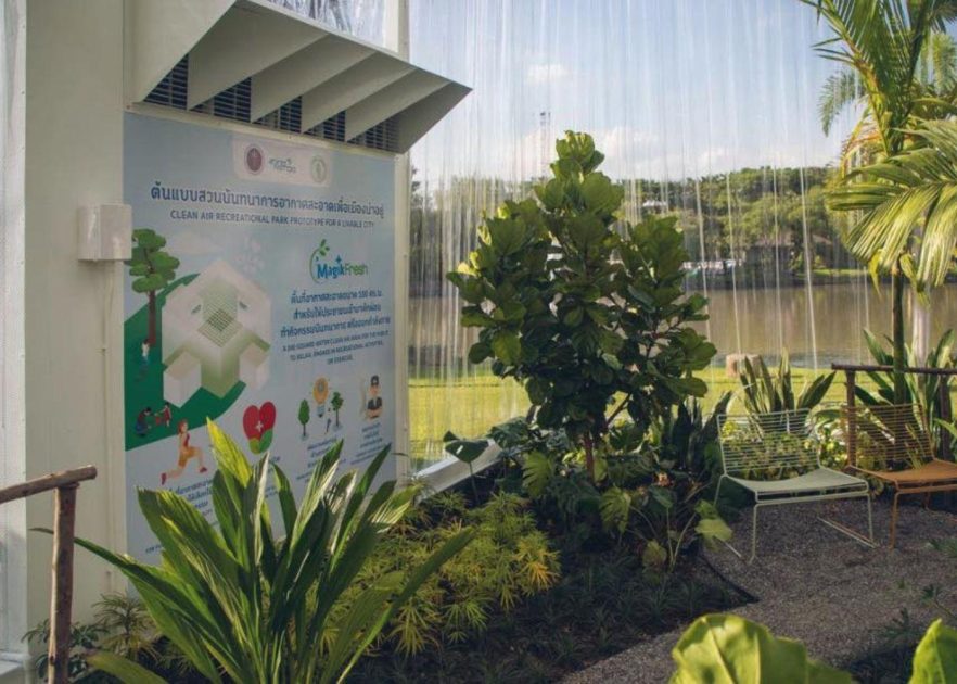 Bangkok Debuts Outdoor Air Purifier MagikFresh at Chatuchak