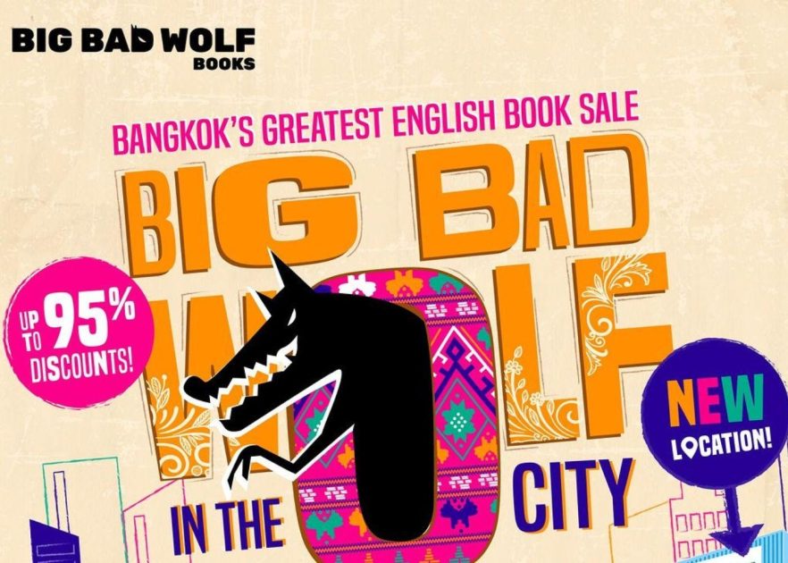 Big Bad Wolf Book Sale Returns to Bangkok This August