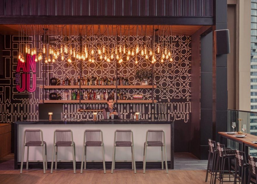 ANJU Korean Rooftop Bar at Sindhorn Midtown Hotel Bangkok