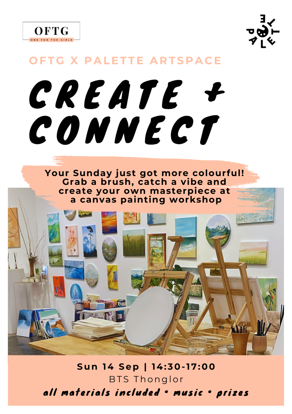 OFTG Create + Connect (Canvas Painting… | The Beat Bangkok