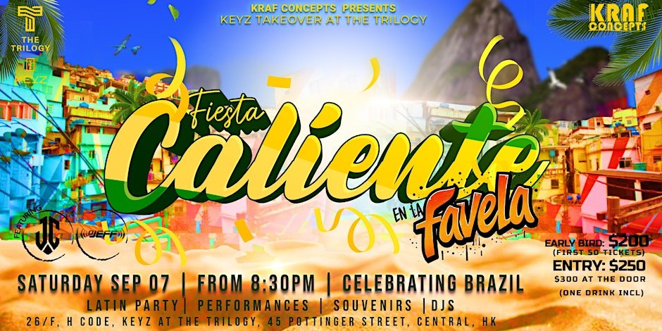 Fiesta Caliente en la Favela - Latin… | The Beat Hong Kong