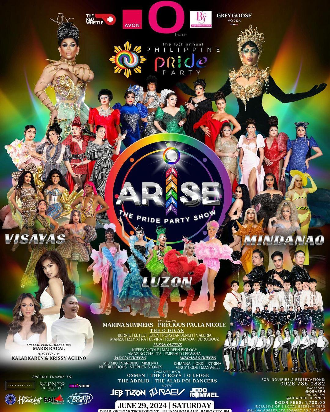 ARISE - THE PRIDE PARTY SHOW | The Beat Manila