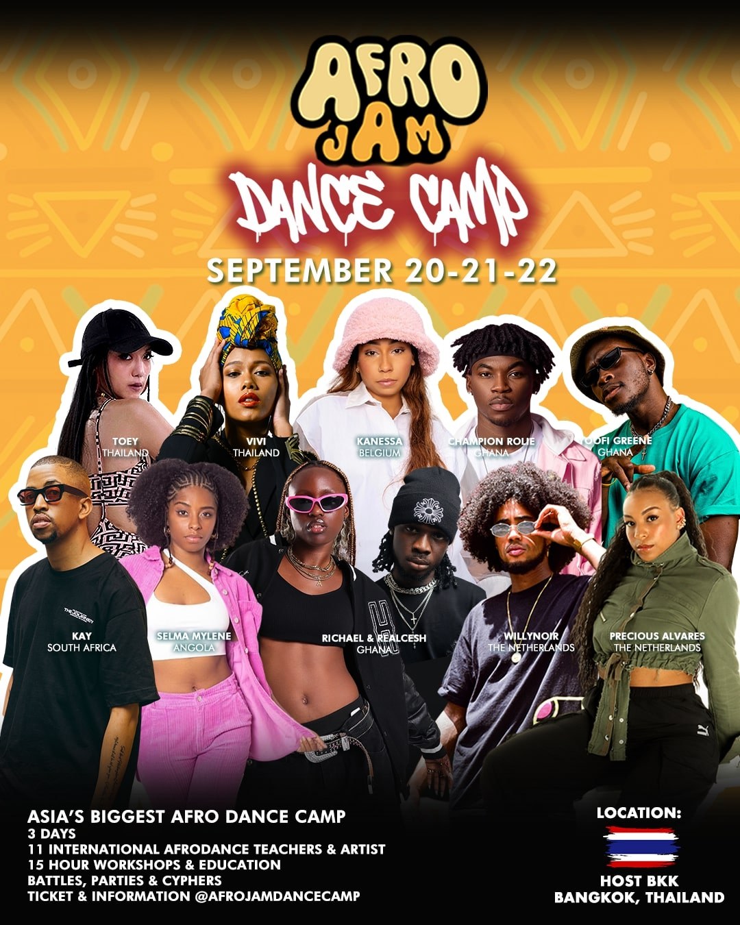 Afro Jam Dance Camp 2024 | The Beat Bangkok