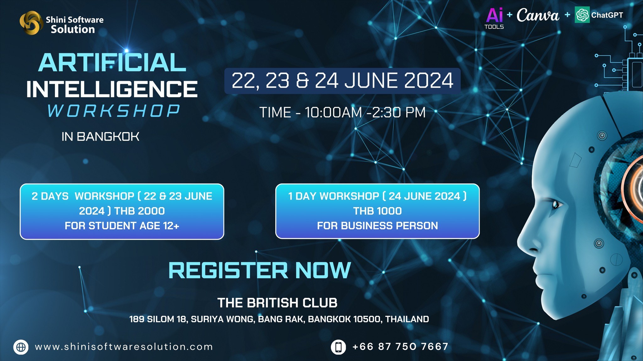 Artificial Intelligence Workshop in… | The Beat Bangkok