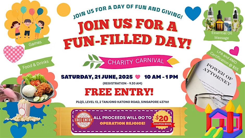 Charity Carnival: A Fun-Filled Day for… | The Beat Singapore