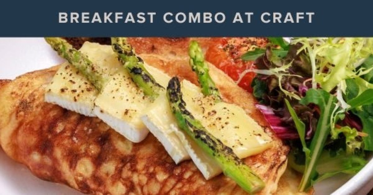 CRAFT Breakfast Combo at Kimpton Maa-Lai… | The Beat Bangkok