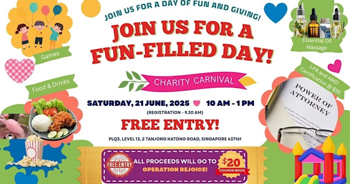 Charity Carnival: A Fun-Filled Day for… | The Beat Singapore