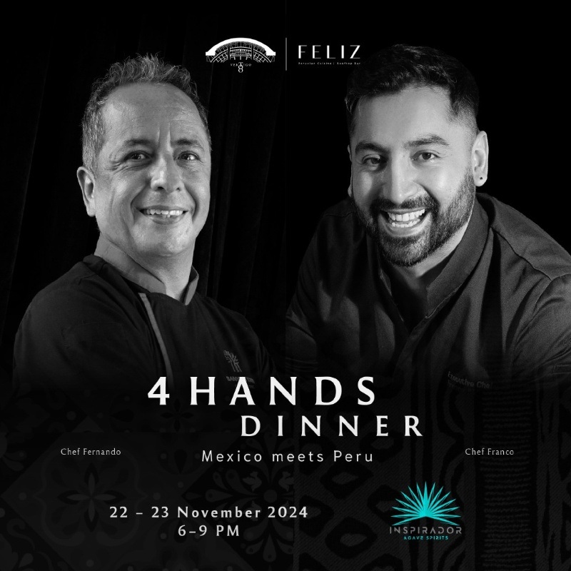 4 Hands Dinner Mexico Meets Peru | The Beat Bangkok