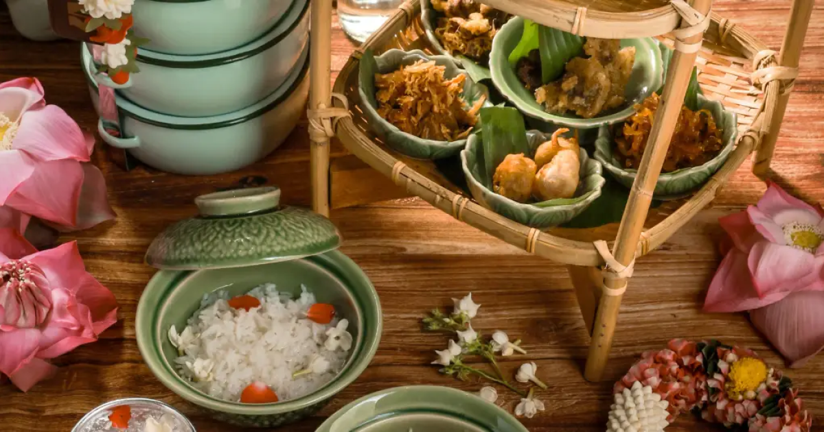 Khao Chae Songkran Set Menu - Salathip… | The Beat Bangkok