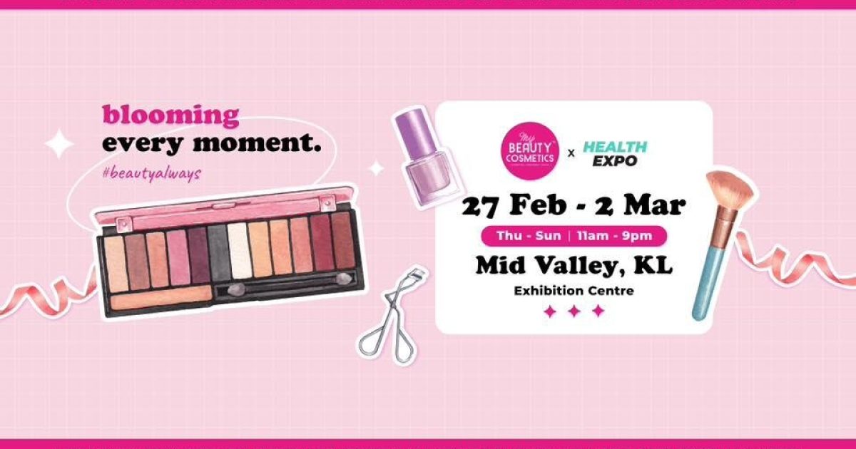 MyBeauty & Cosmetics X Health Expo @ Mid Valley