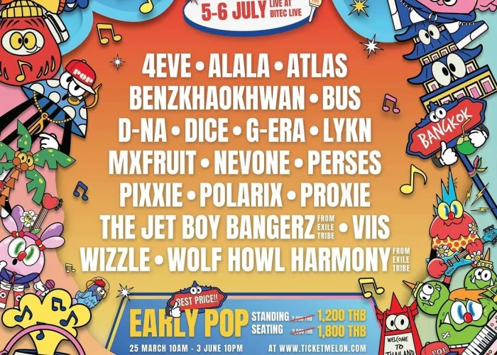 MIXEDPOP Music Festival Bangkok 2025 | The Beat Bangkok