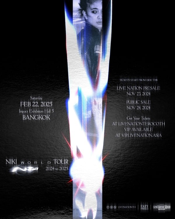 Niki Buzz World Tour in Bangkok | The Beat Bangkok