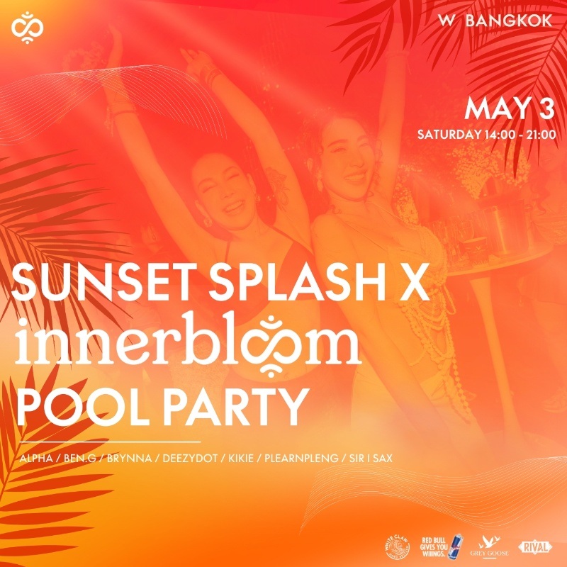 Sunset Splash X Innerbloom Pool Party | The Beat Bangkok