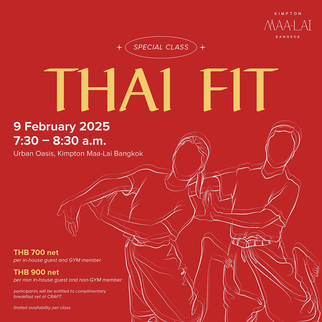 Thai Fit Class│Kimpton Maa-Lai Bangkok | The Beat Bangkok