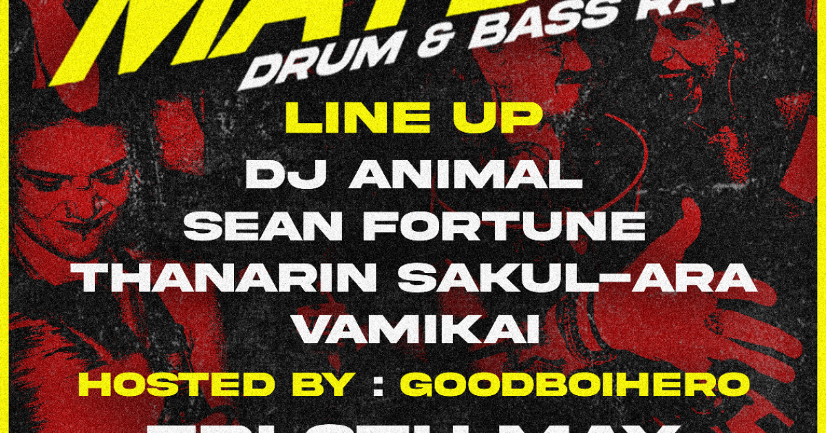 MAYDAY! | DRUM & BASS RAVE | ETA CLUB… | The Beat Bangkok