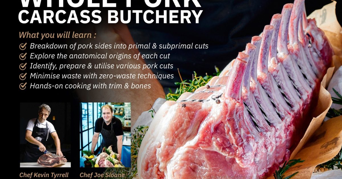 Whole Pork Carcass Butchery Course | The Beat Bangkok