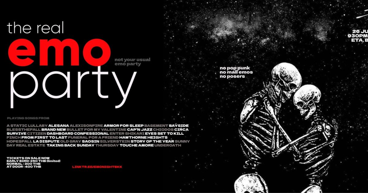 EMONIGHT BANGKOK presents The Real EMO… | The Beat Bangkok