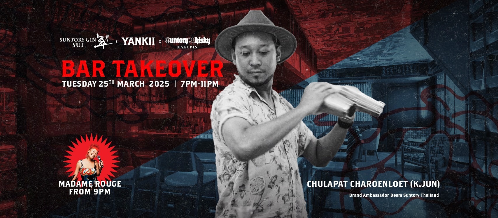 YANKII Bar Takeover: Suntory Gin SUI &… | The Beat Bangkok