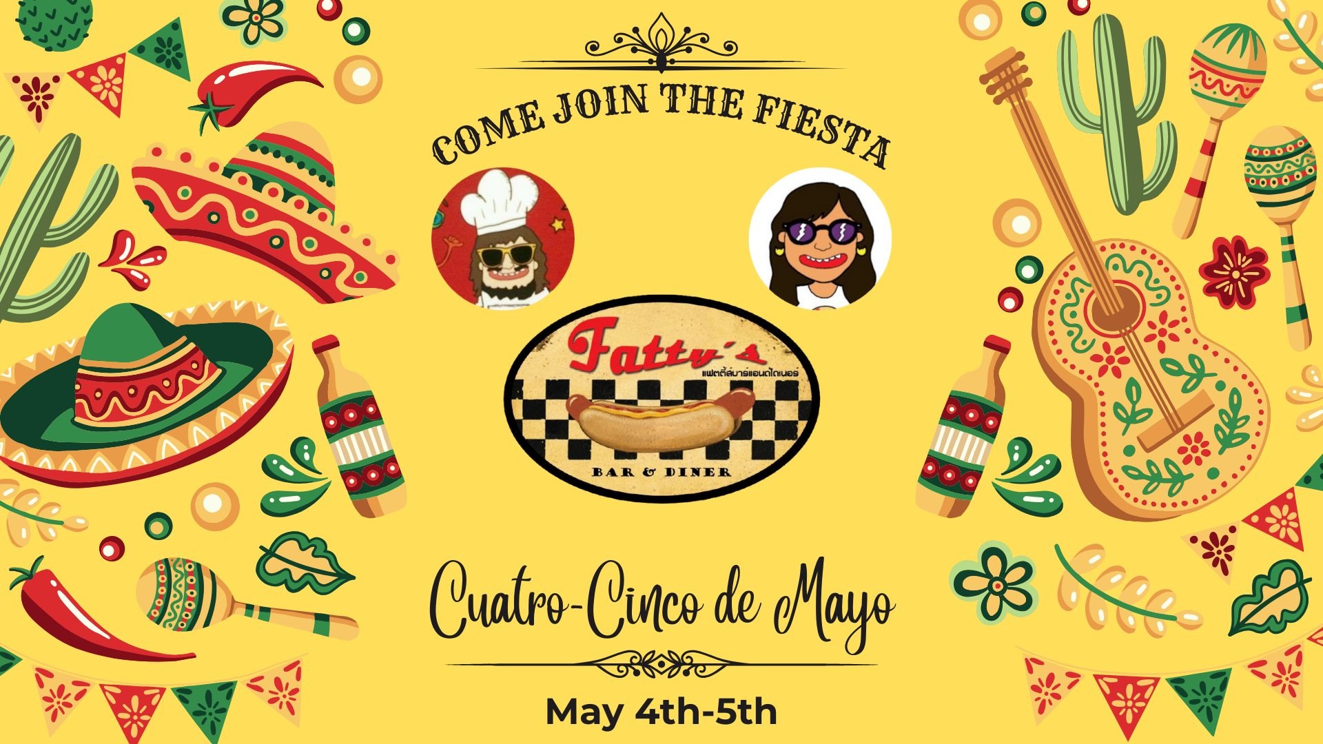 Fatty's Bar & Diner: Cuatro-Cinco de Mayo | The Beat Bangkok
