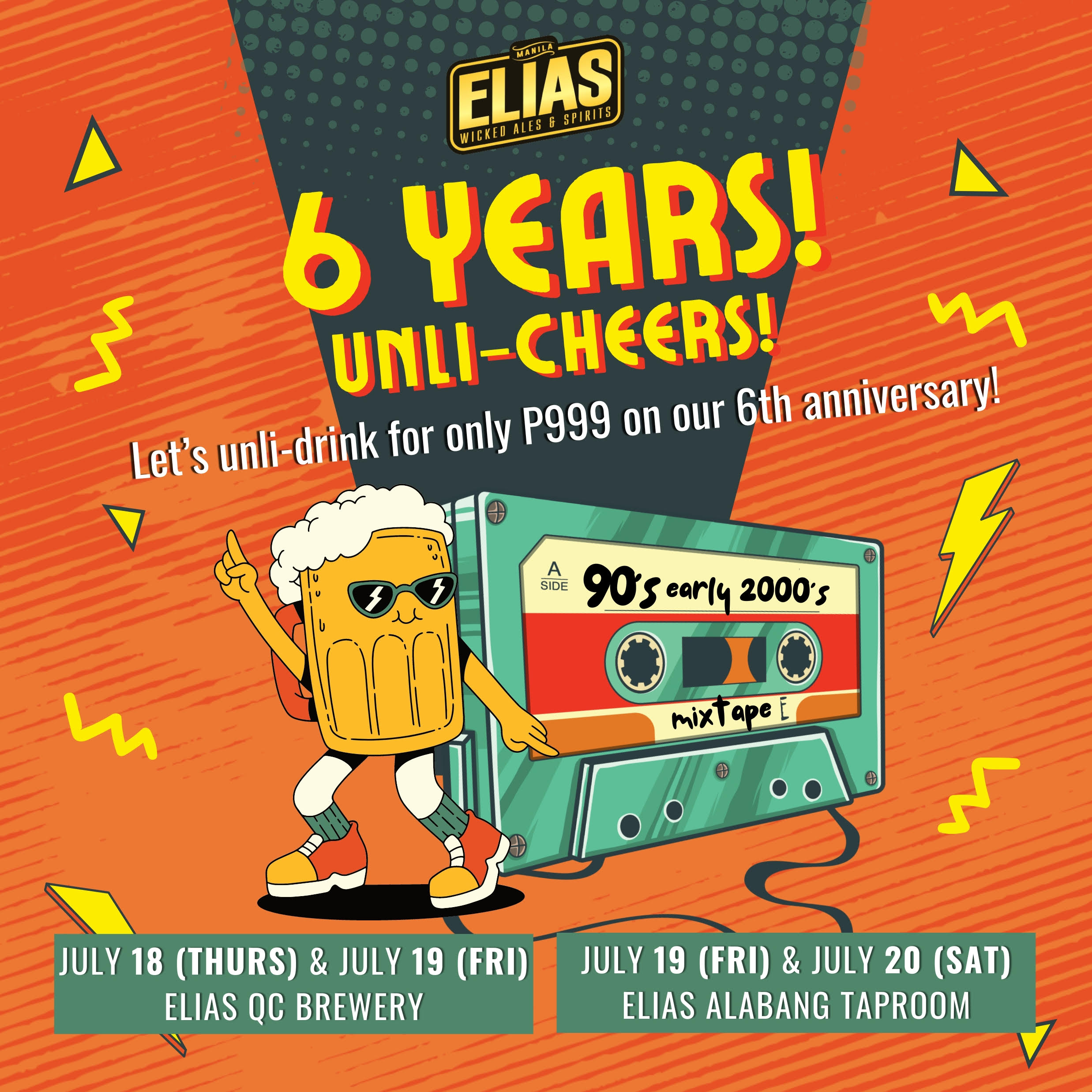 Elias Wicked Ales & Spirit's 6th… | The Beat Manila