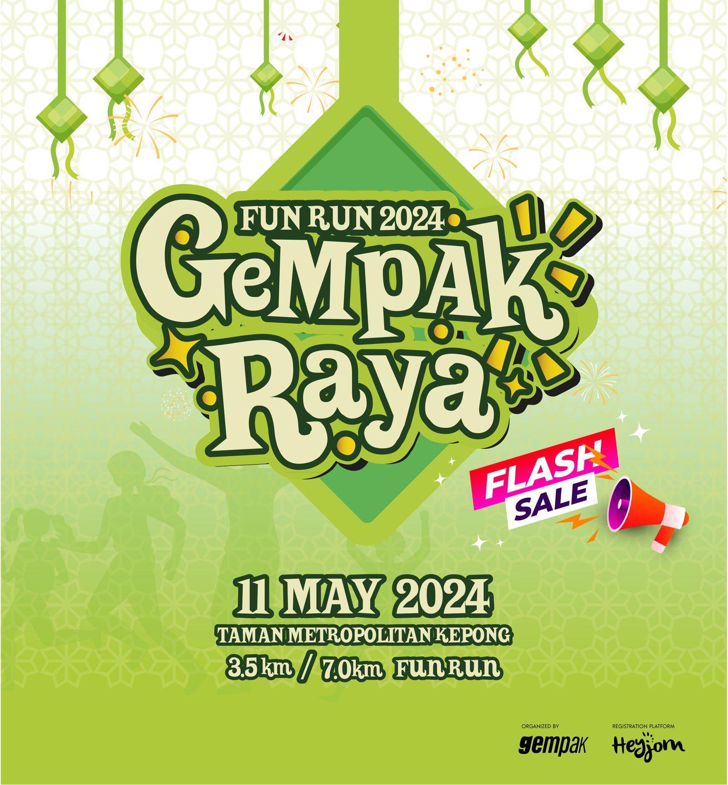 Gempak Raya Fun Run in Kuala Lumpur
