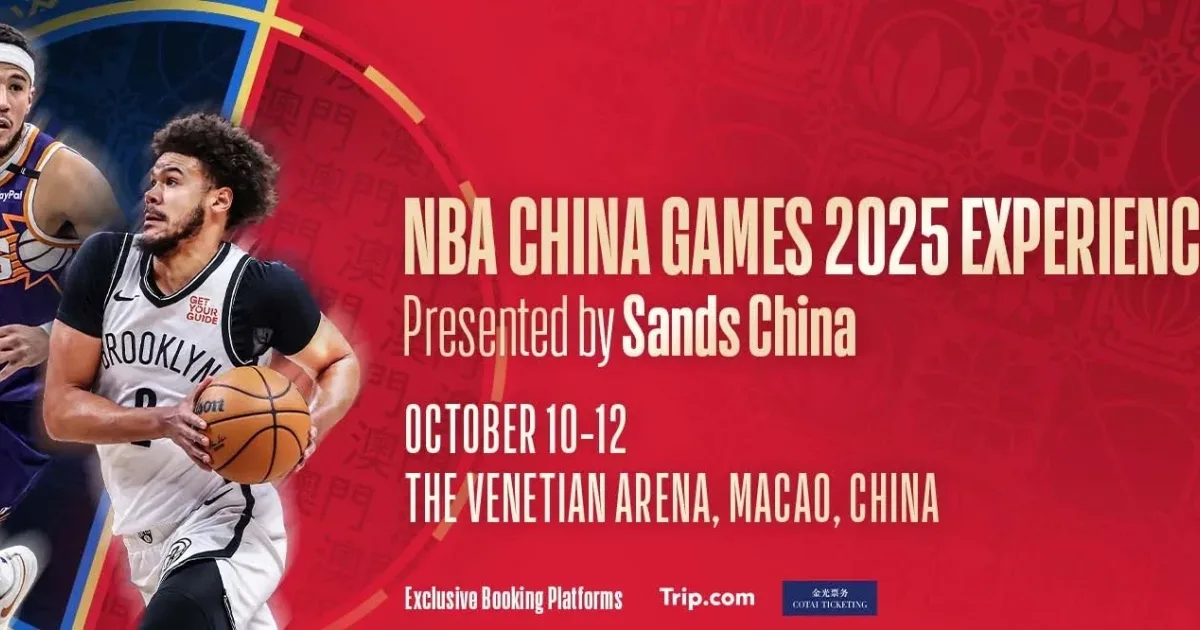 2025 NBA China Games Experience Package | The Beat Macau