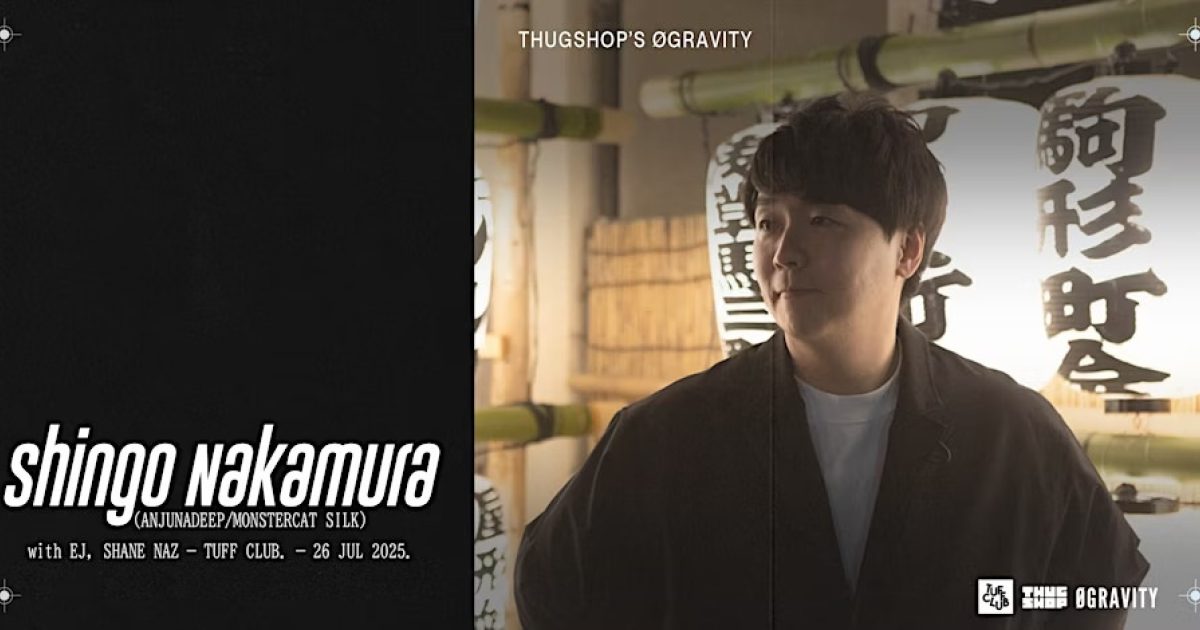 Thugshop’s ØGravity Presents – Shingo… | The Beat Singapore