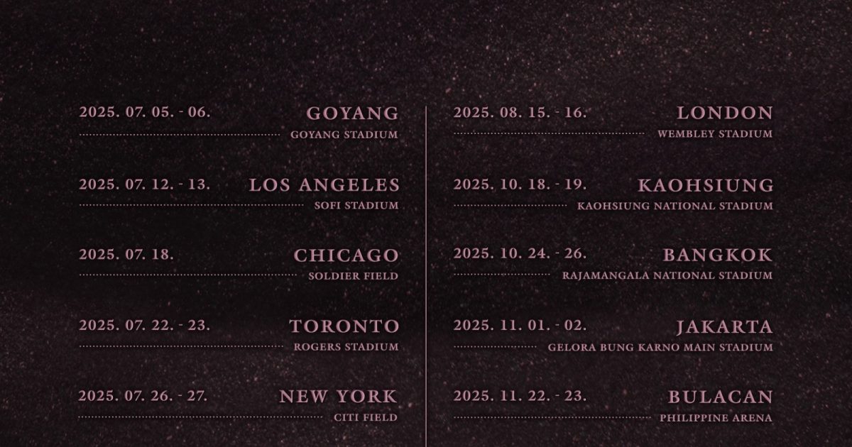 BLACKPINK World Tour 'DEADLINE' in… | The Beat Hong Kong