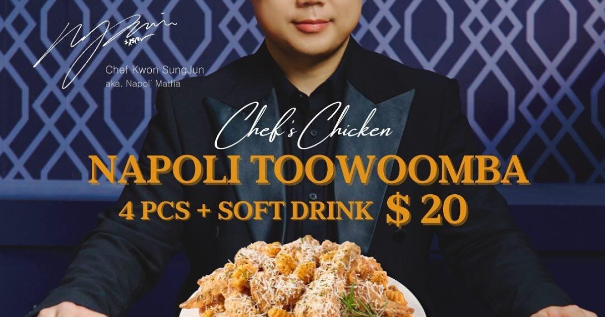 Chef Kwon Sung Joon - Napoli Toowoomba… | The Beat Hong Kong