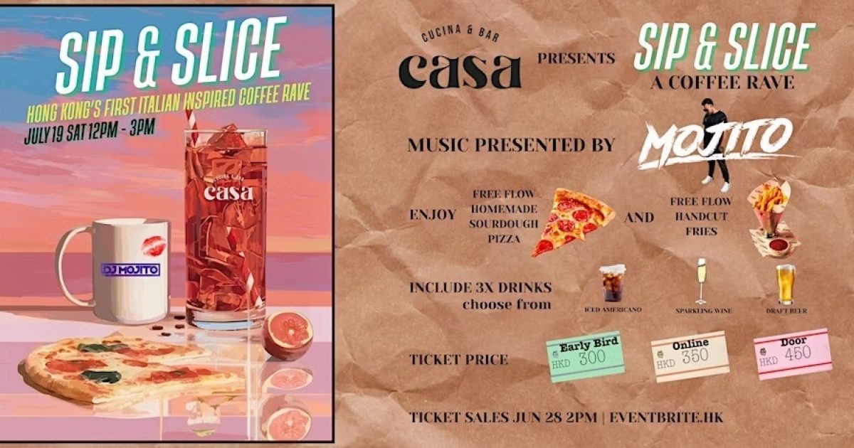 Sip & Slice: HK's First… | The Beat Hong Kong