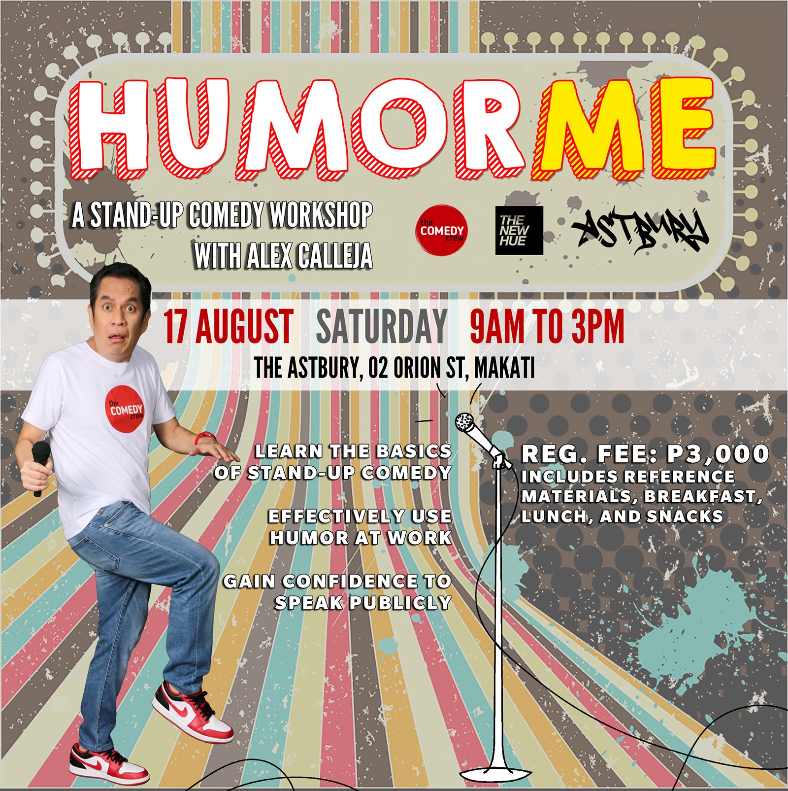 HUMOR ME STAND-UP COMEDY WORKSHOP | The Beat Manila