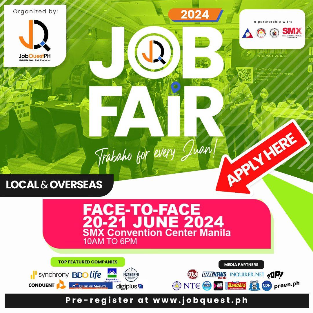 JobQuestPH JOB FAIR 2024 | The Beat Manila