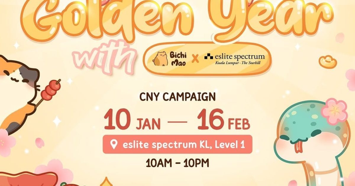 Golden Year with Bichi Mao x eslite spectrum 'CNY Pop Up'