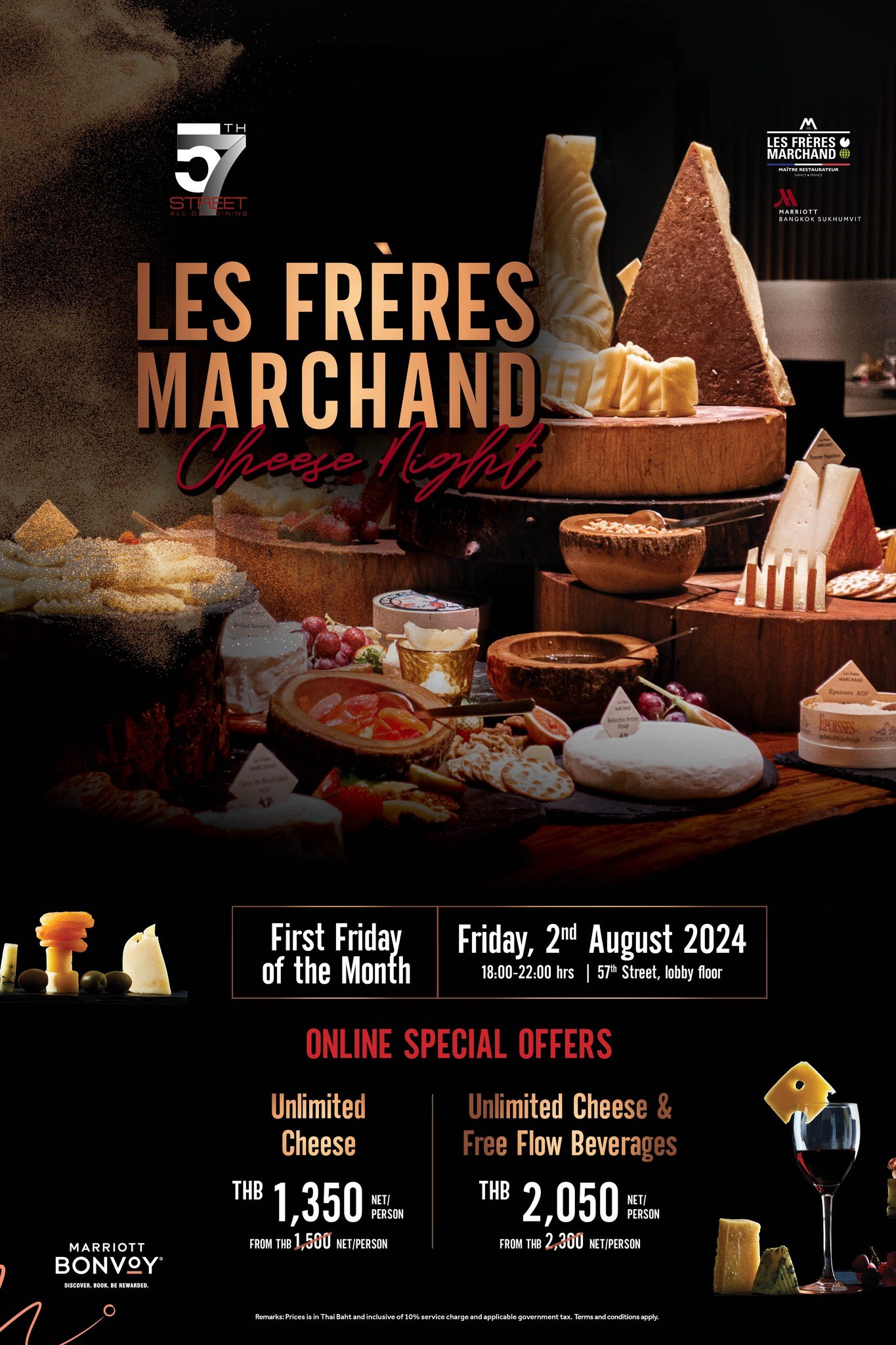 Les Frères Marchand Cheese Night | The Beat Bangkok
