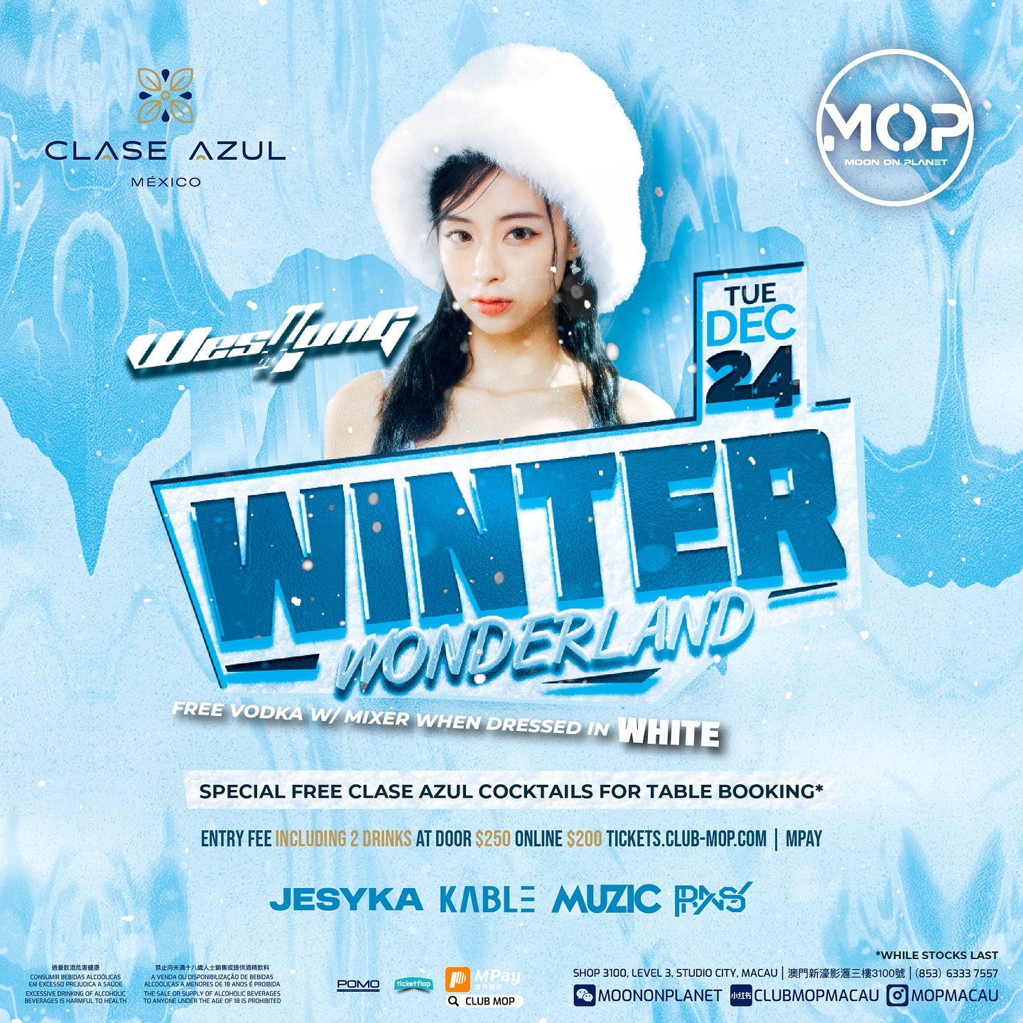 Club Mop Presents Winter Wonderland Ft.… | The Beat Macau