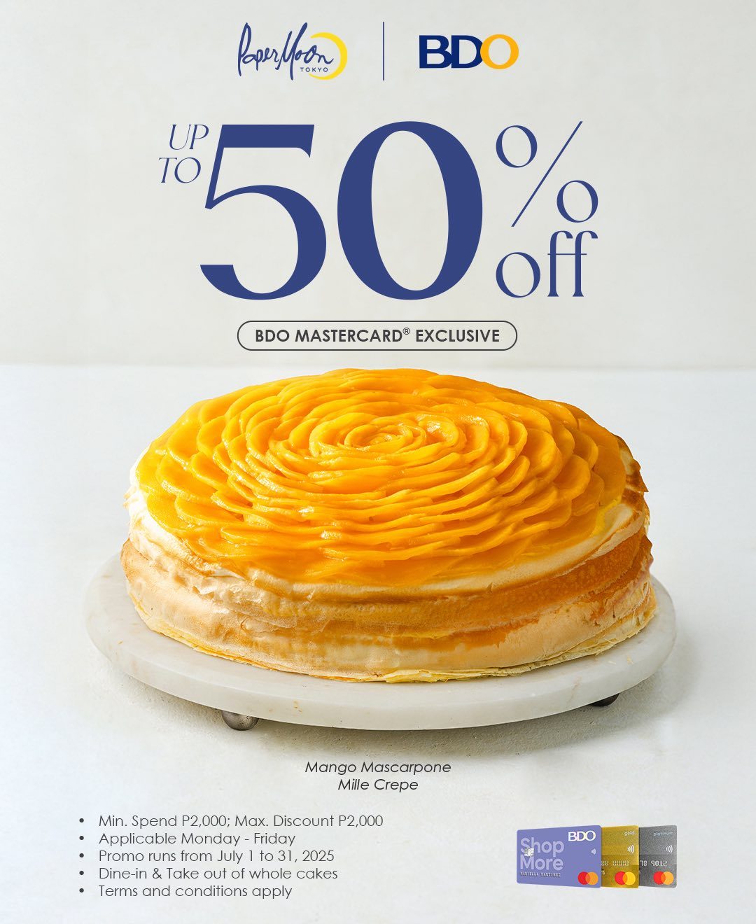 Paper Moon Cafe - Up to 50% OFF BDO… | The Beat Manila