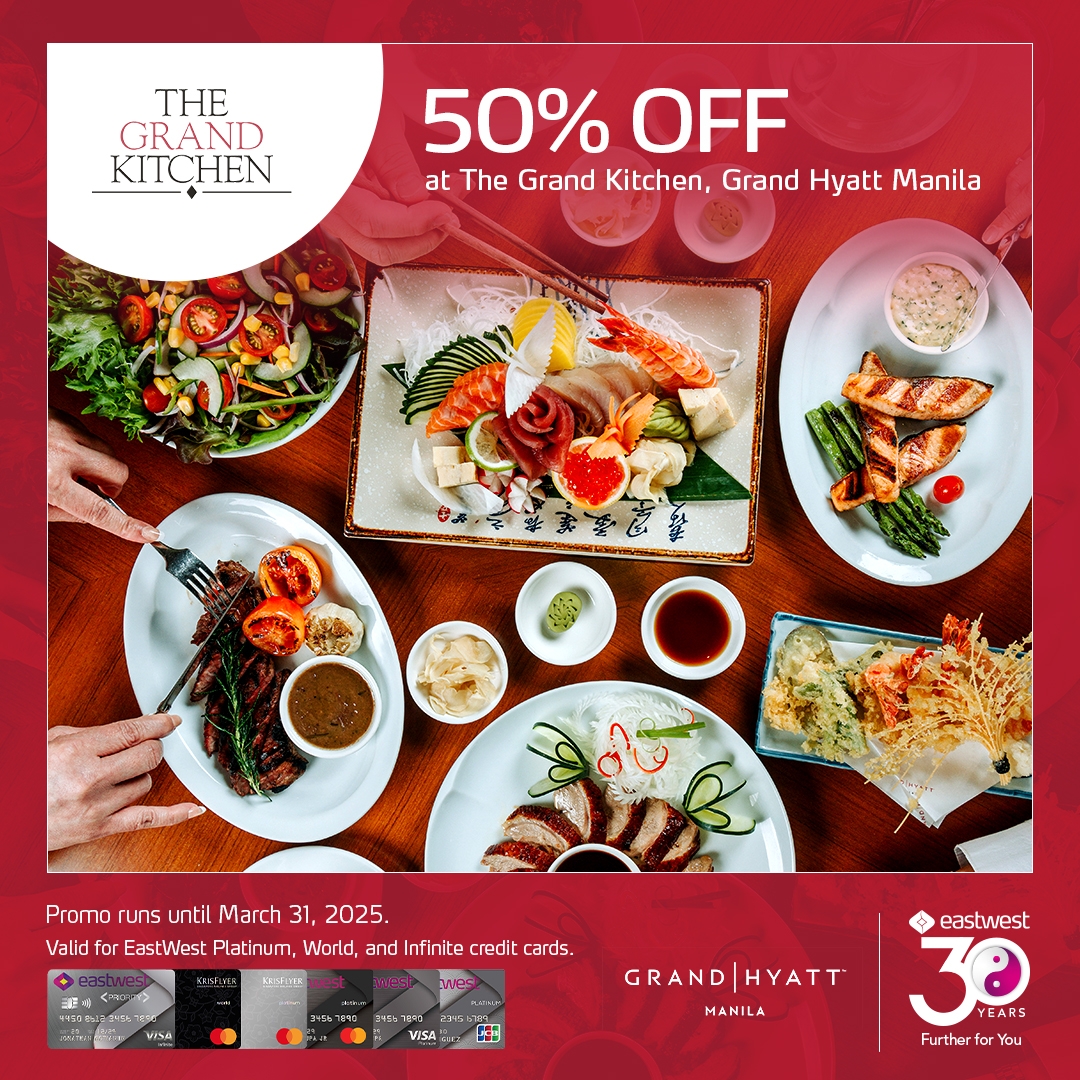 50% OFF at The Grand Kitchen, Grand Hyatt… | The Beat Manila