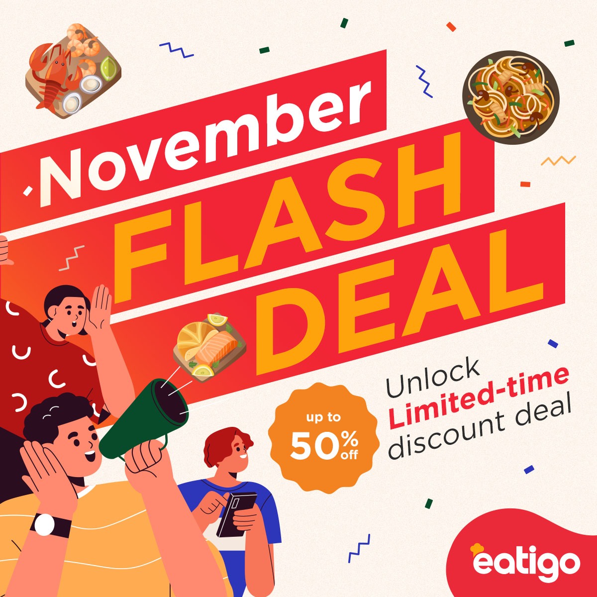 Eatigo November Flash Deal | The Beat Manila