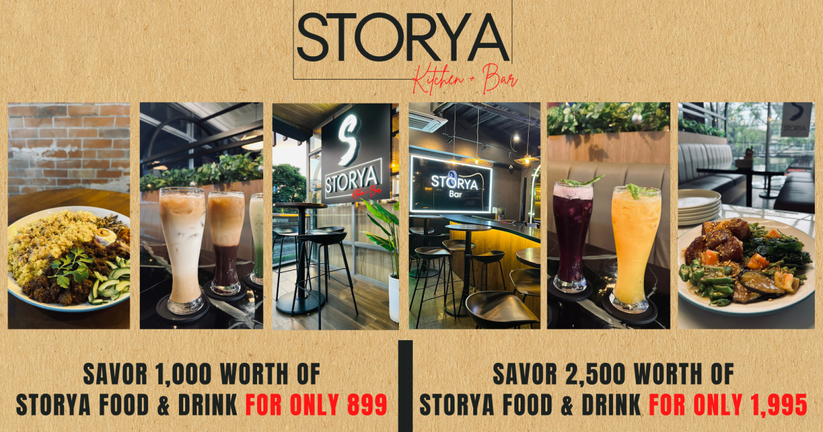Storya Kitchen + Bar Dining Deals | The Beat Manila