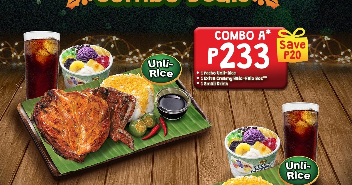 Mang Inasal ChristmaSAYA Combo Deals | The Beat Manila