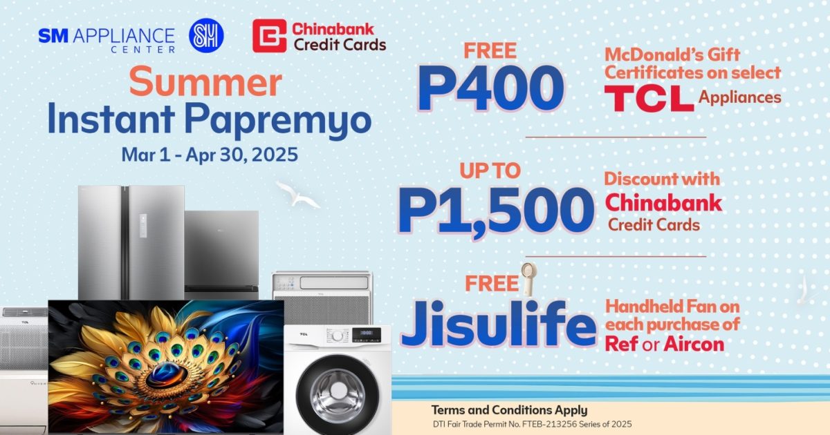 SM Appliance Center - 2025 Summer Promo | The Beat Manila
