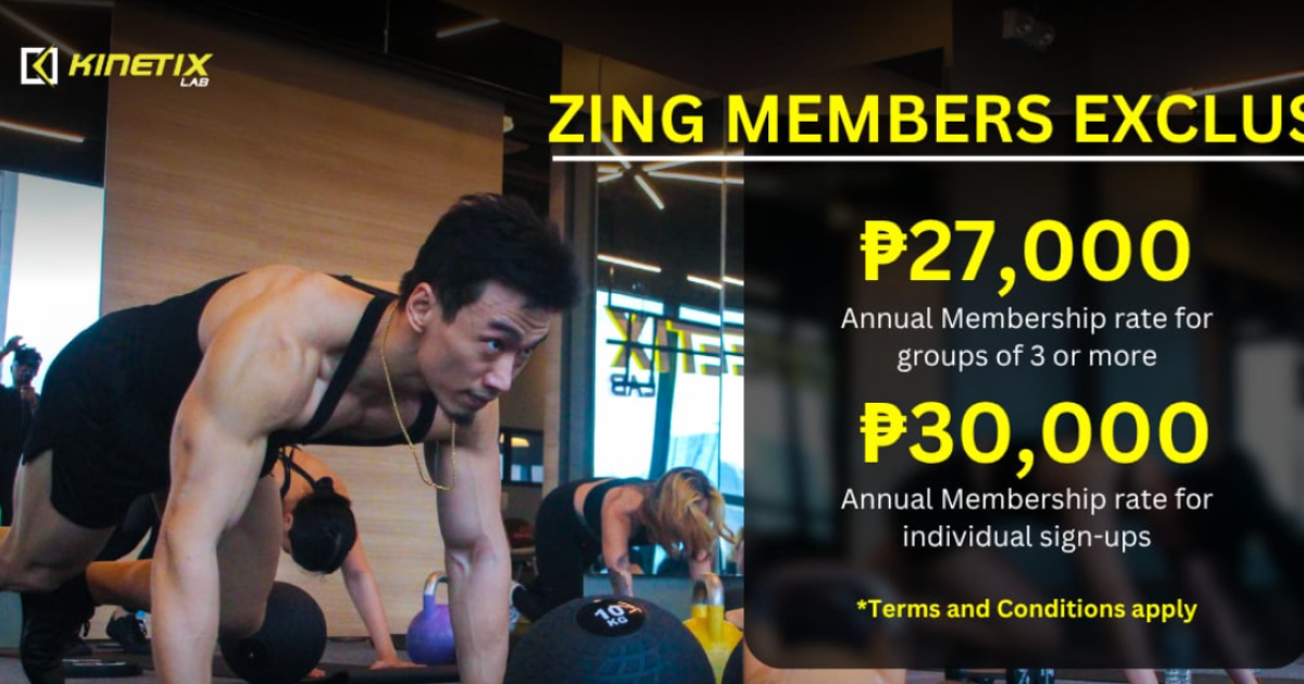 Kinetix Lab - Up to P9,000 Off Annual… | The Beat Manila